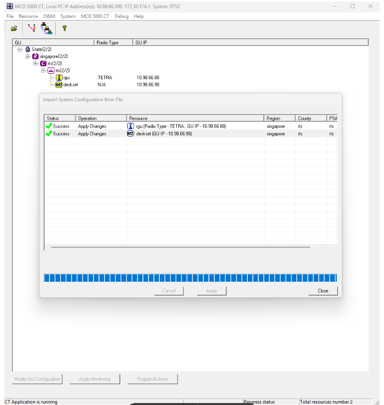 Unable to Update Talkgroup Name on MCD5000 Display