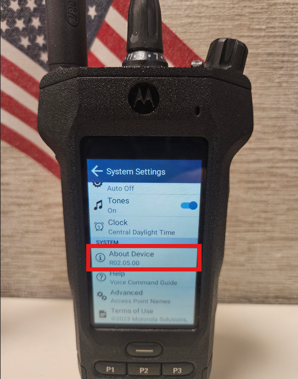 Finding IMEI Numbers for APX N70 and Next Radios.