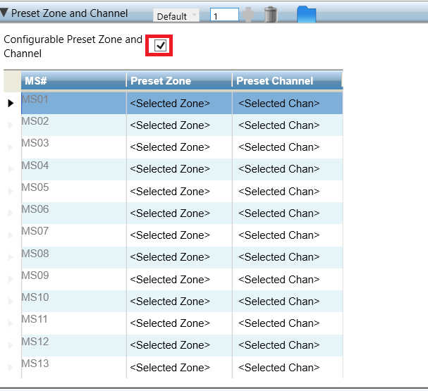 How to manually assign functions to Mode Select (MS01-13) buttons for ...