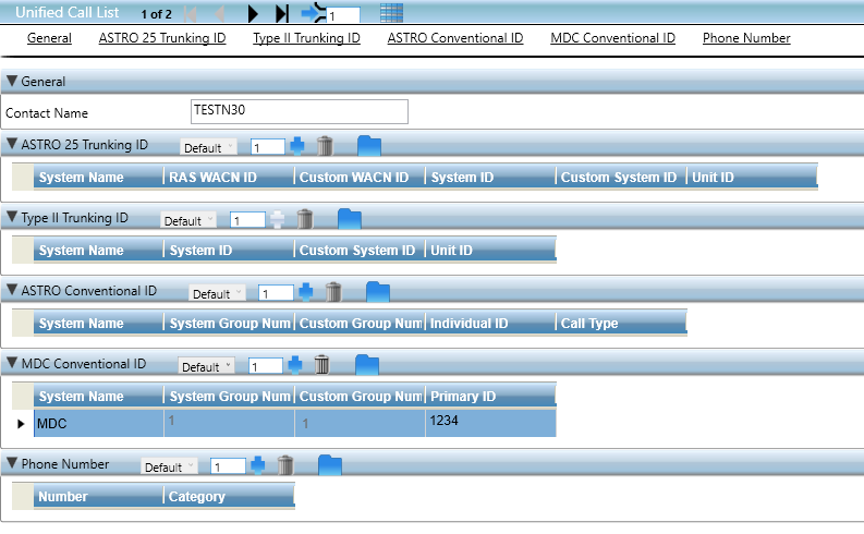 How to set a APX subscriber to display contact information (Unified ...