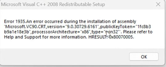 Flex Client C++ Dependency Troubleshooting Guide