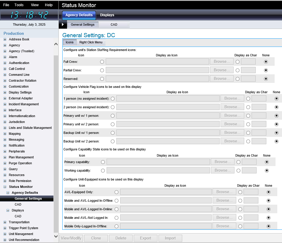 P1 CAD: PremierOne Status monitor high level information guide and ...