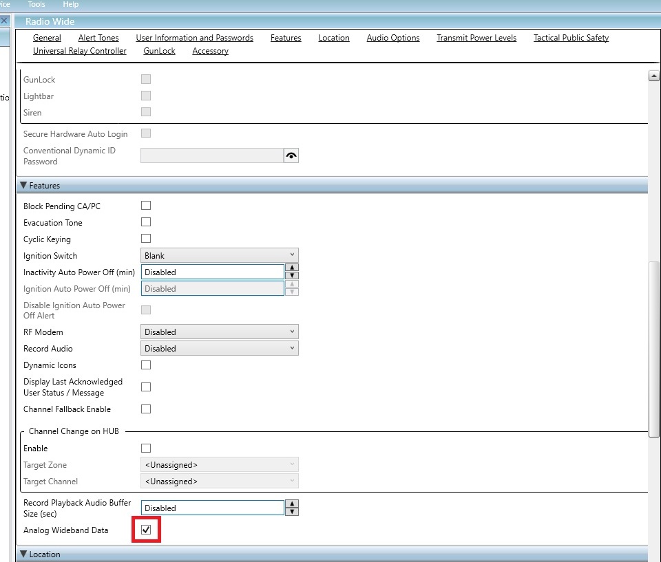 Error 01/90 on APX Mobile Radios after programming codeplug