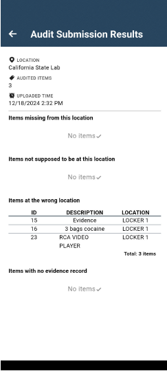 Flex Scanner App: Audit Inventory