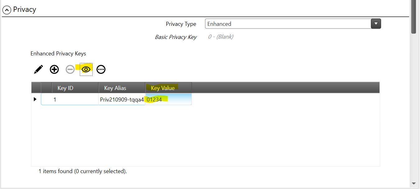 MOTOTRBO_Enhanced Privacy Key entry issue in CPS