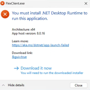 Flex Application Login Issue Due to .NET Runtime Conflict. You Must ...